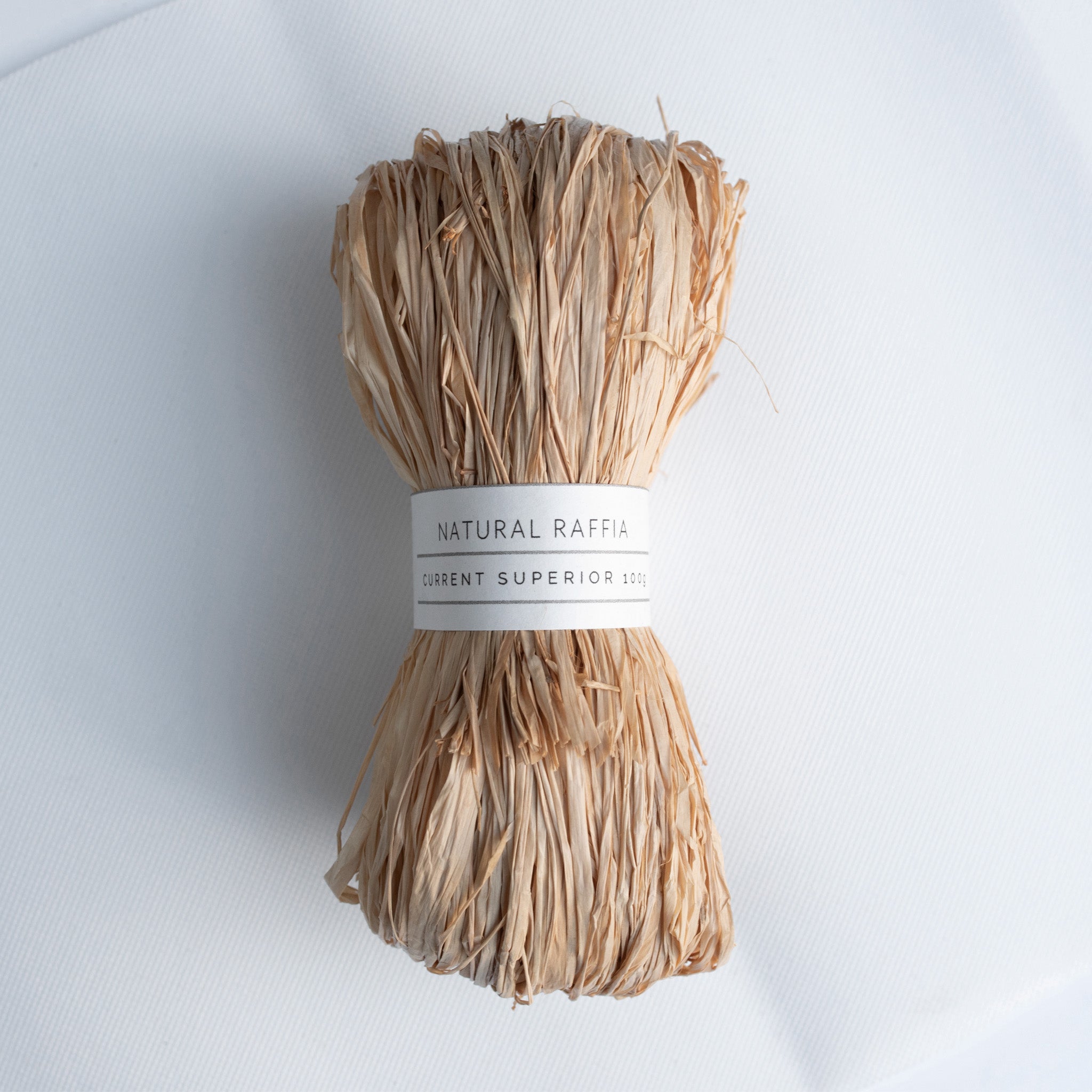 Natural Raffia: 100g (BEX) – Nula Weaving