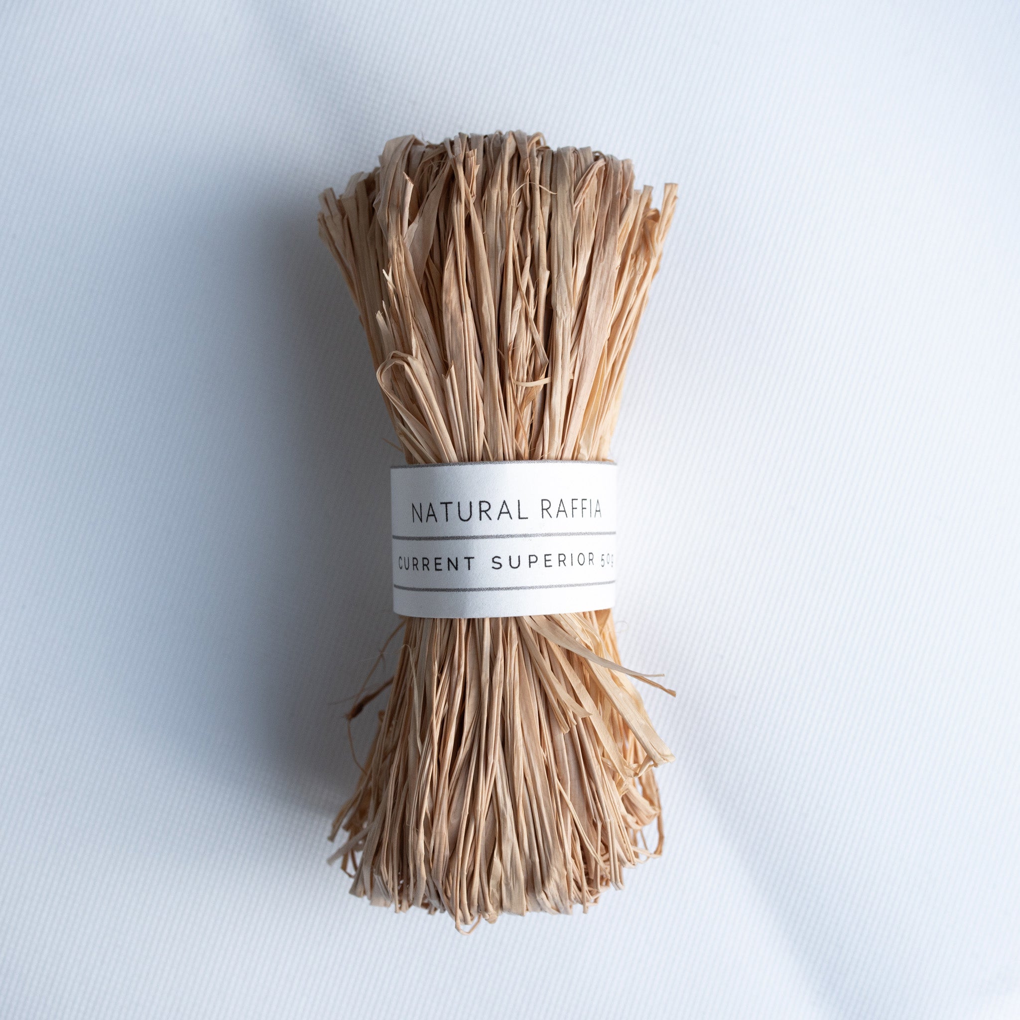 Natural Raffia: 50g (BEX) – Nula Weaving